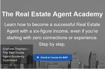 Graham Stephan – The Real Estate Agent Academy Download - Foxtradeland