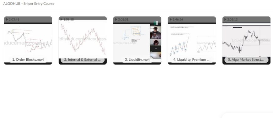 ALGOHUB – Sniper Entry Course - Foxtradeland