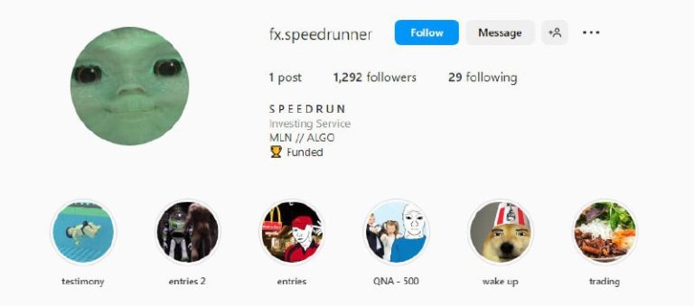 FX SpeedRunner Course - Foxtradeland