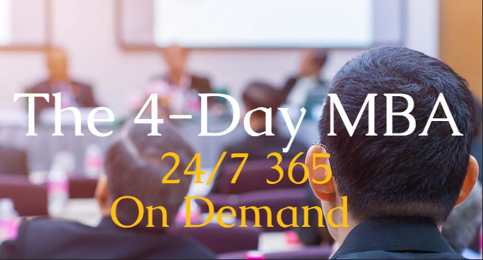 Keith Cunningham – Keys to the Vault – The 4-Day MBA - Foxtradeland