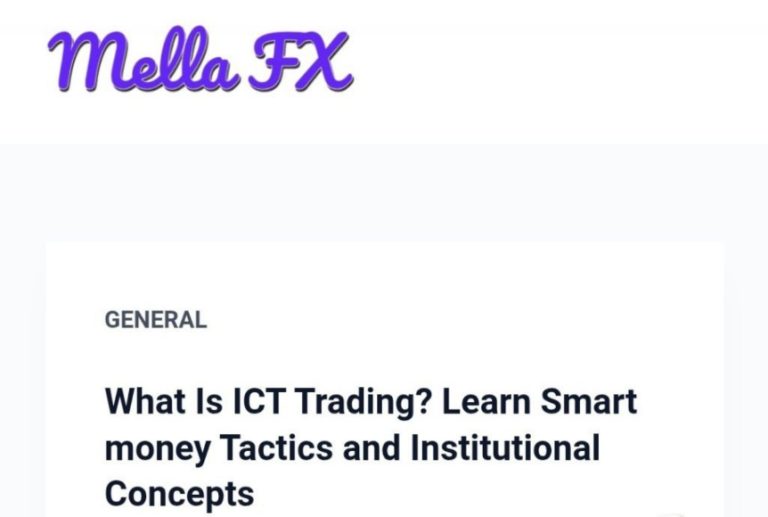Mella Fx - ICT Scalping Trading Simplified - Foxtradeland